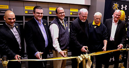 Eck Stadium ribbon cutting | WSUFAE